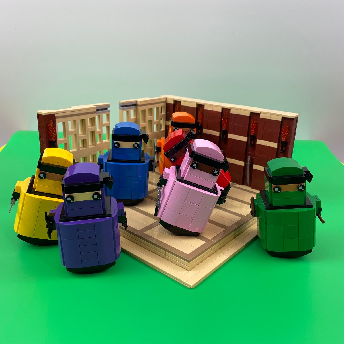 Weeble Wobble Ninja Dojo, Part 1 – Squash Stack Studio